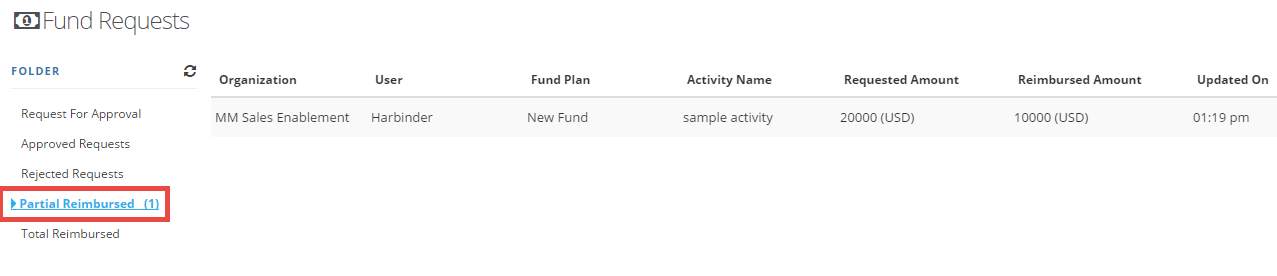 How do I use the MDF fund feature to setup funds or create requests?